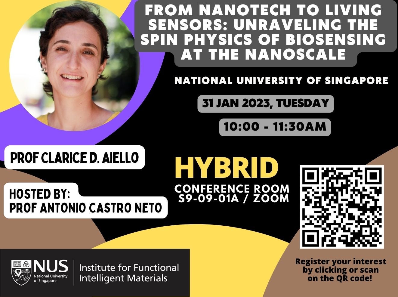 From Nanotech to Living Sensors: Unraveling the Spin Physics of ...