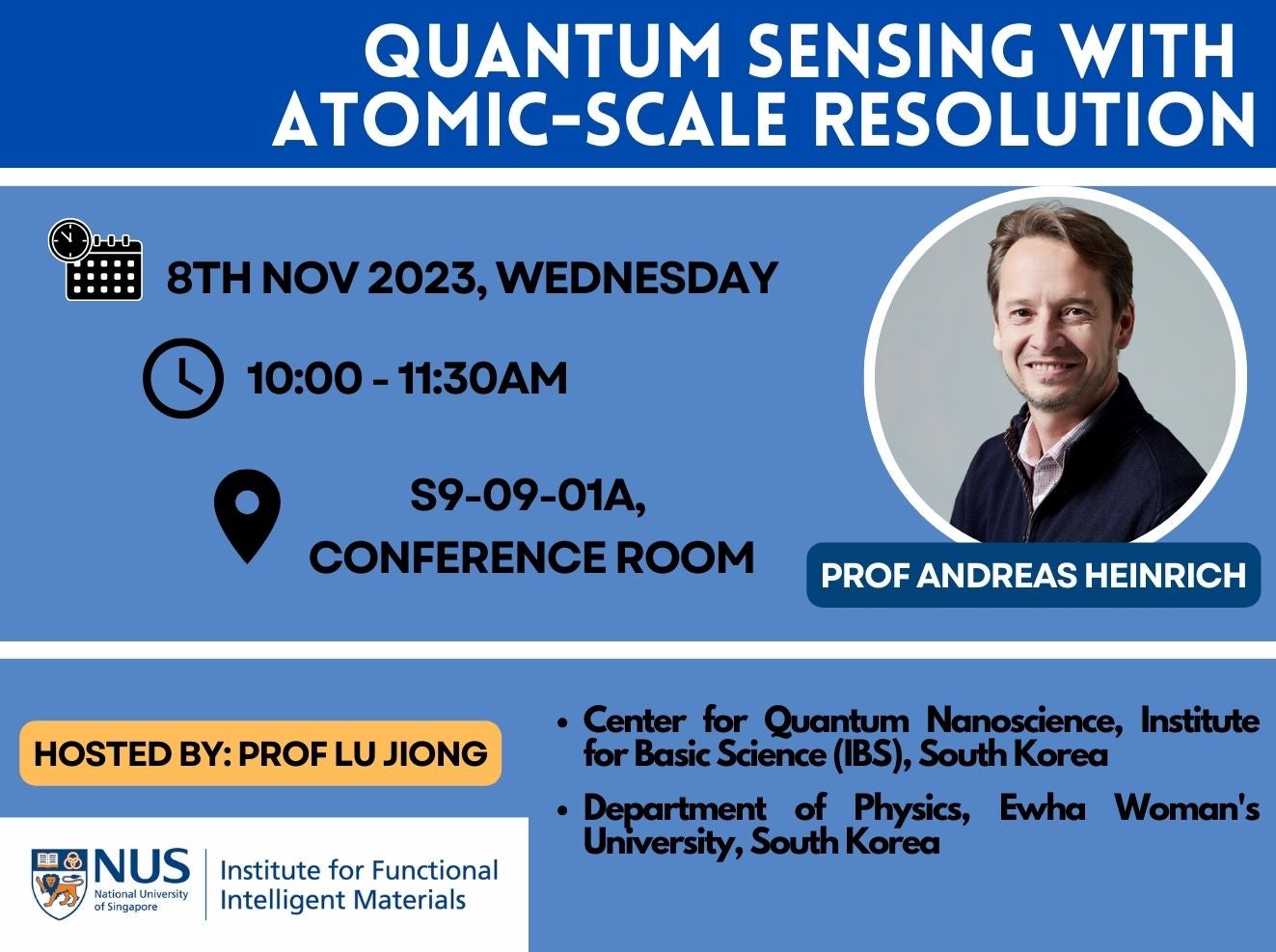 Quantum Sensing with Atomic-Scale Resolution