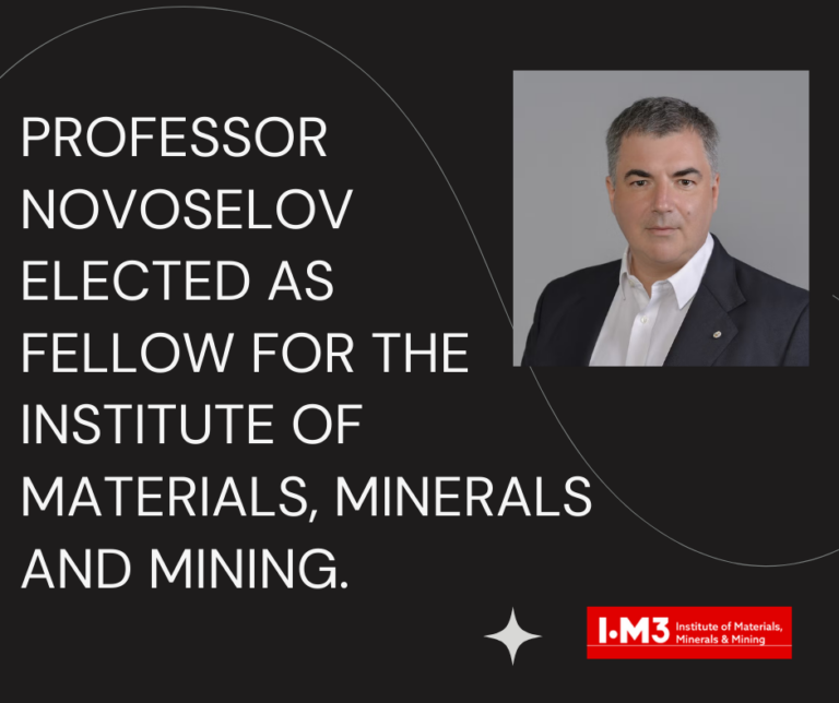 Professor Konstantin Novoselov Elected as Fellow of the Institute of ...